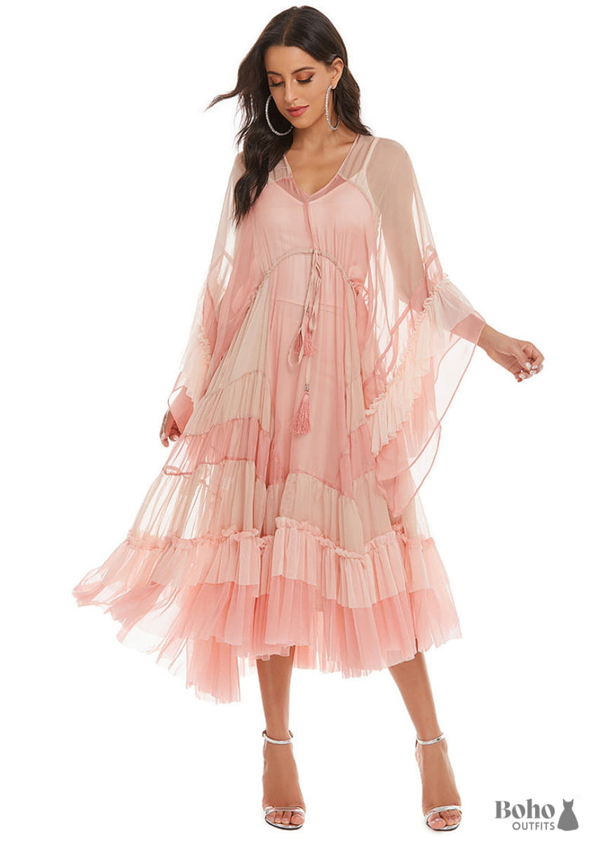 New Bohemian Seaside Resort Dress - Boho Dress Official