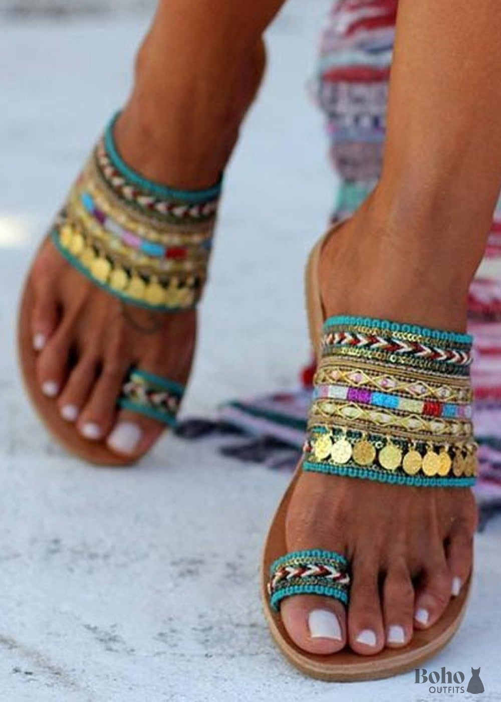 Boho Sandals for Women | Stylish Bohemian Footwear | US UK CA Aus ...
