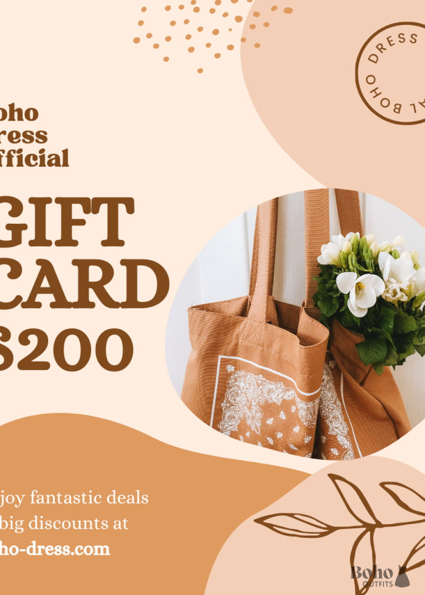 Boho Gift Card - Boho Dress Official
