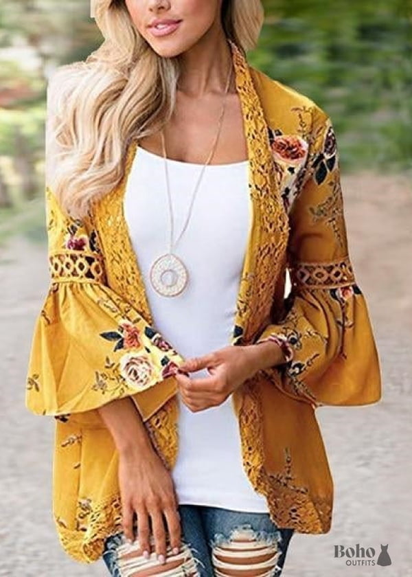 Boho Long Jacket - Boho Dress Official